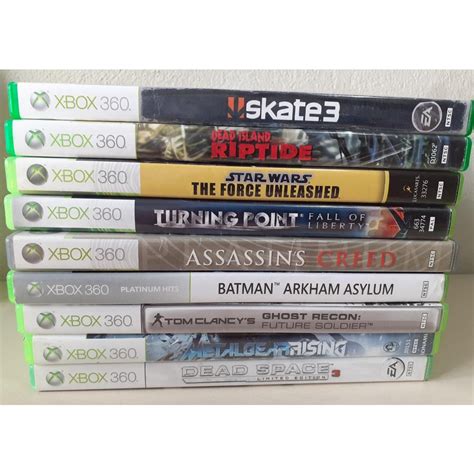 Jogos de Xbox 360 Originais Mídia Física Shopee Brasil