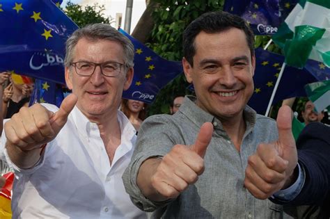 Sanz apoyado en Feijóo y Moreno avisa a la pinza PSOE Vox de que