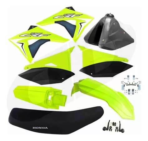 Kit Plastico Elite Biker Crf 230 Adaptável Xr 200 Parcelamento sem juros