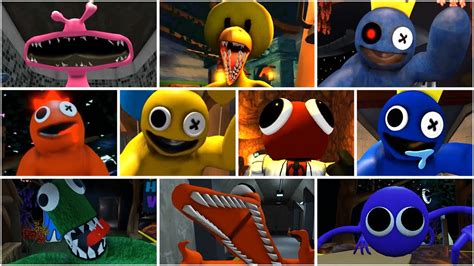 RAINBOW FRIENDS RP New Update ALL JUMPSCARES YouTube