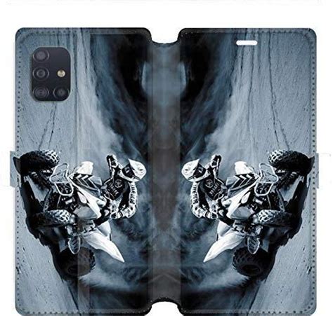 Cokitec Etui Z Zamkiem Błyskawicznym Ze Skóry Do Samsung Galaxy A51