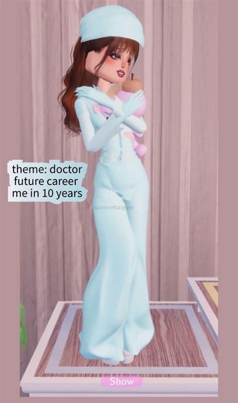 Roblox Dress To Impress Doctor Future Career Me In 10 Years Nel 2024