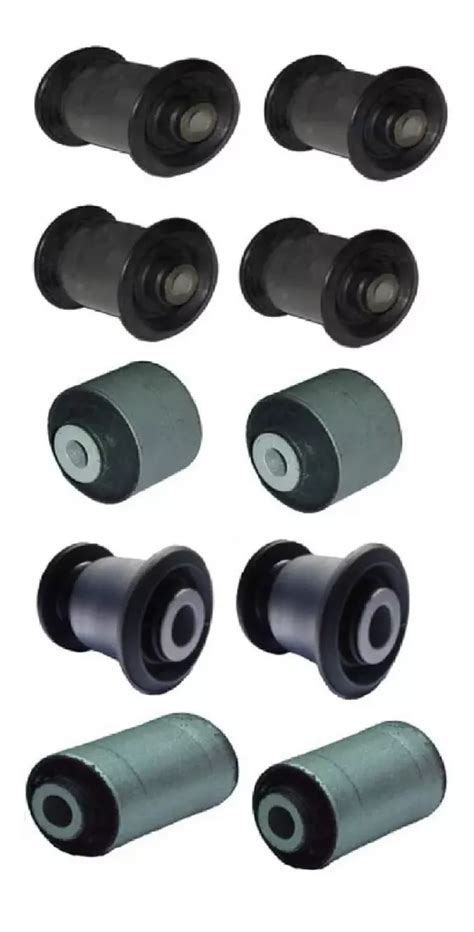 Kit 4 Bujes de Parrilla Superior Vw Amarok Suspensión y Dirección