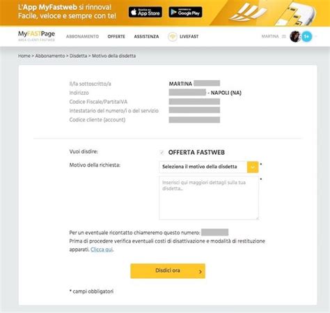 Disdetta Fastweb Salvatore Aranzulla