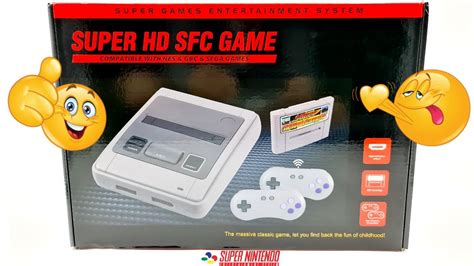 Nintendo SUPER HD SFC GAME A Perfect SNES Clone Console With HDMI