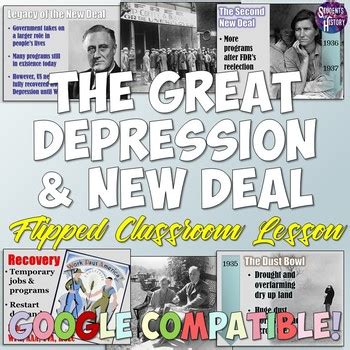 The Great Depression And New Deal Powerpoint By Students Of History