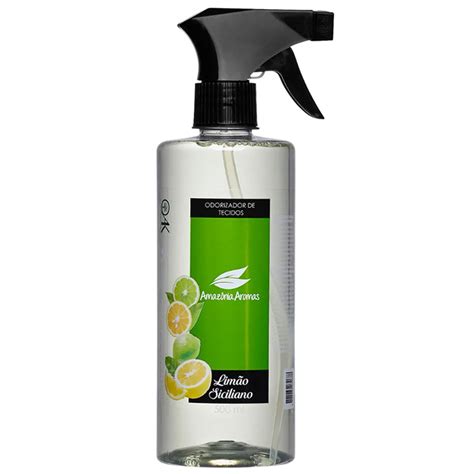 Água perfumada para roupas Limão Siciliano 500 ml Importados Lili