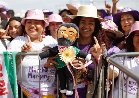 Veja fotos da Marcha das Margaridas em Brasília