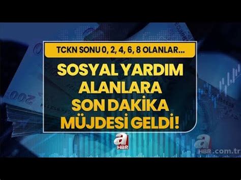 Sosyal yardım alanlara son dakika müjdesi geldi Maaşlar yenilendi e