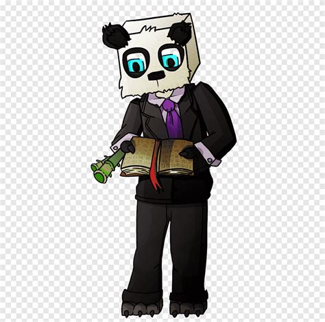 Minecraft Panda Gigante Fan Art Panda Avatar Personaje De Ficci N