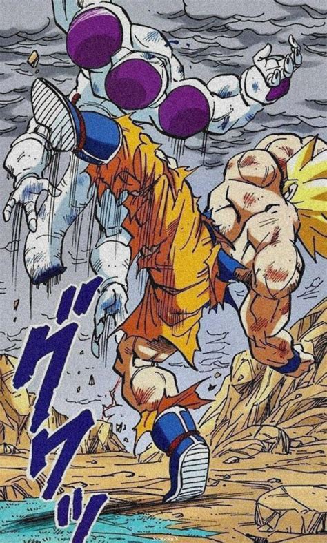 Goku Ssj Vs Freezer Dragon Ball Anime Dragon Ball Goku Anime Dragon