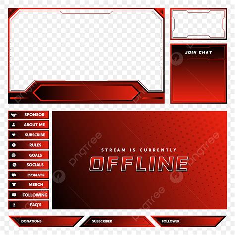 Twitch Offline Vector Hd PNG Images Twitch Overlay Offline Screen