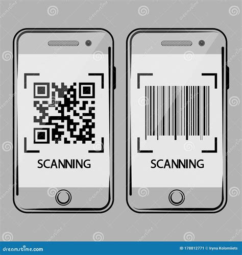 Smartphone Scan QR Code And Barcode Qr Code And Barcode Scanning Icon