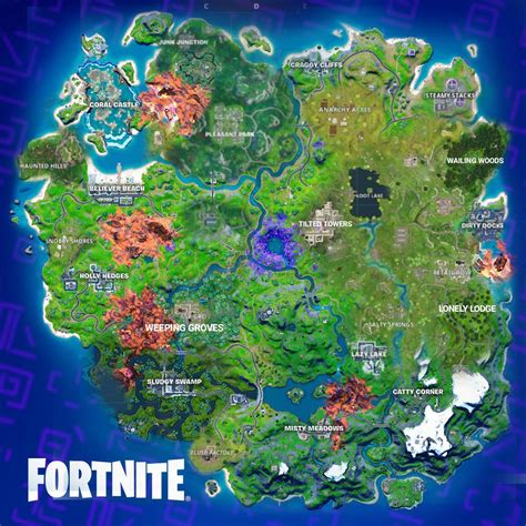 Concept Fortnite Chapters Collide Chapter Pois Fall On The Chapter