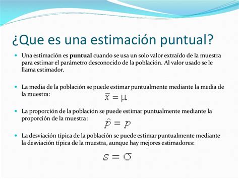 Estimacion Puntual Propiedades De Las Estimaciones Estimacion Por I