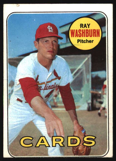 1969 Topps 415 Ray Washburn GVG Cardinals 570771 EBay