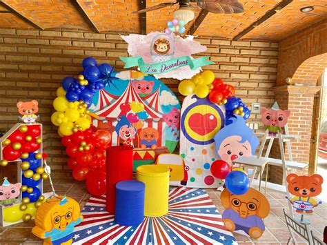 Plim plim Fiesta infantil tematica Decoración de unas Safari