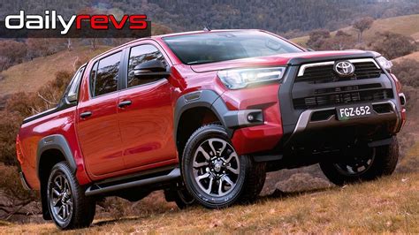 2021 Toyota Hilux Rogue Feverish Red Design Details YouTube