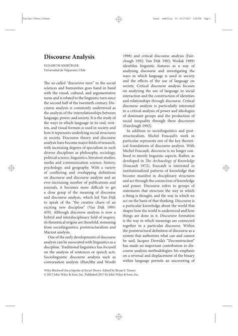 pdf discourse analysis