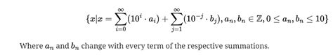 can you express the set of all real numbers in set builder notation r askmath