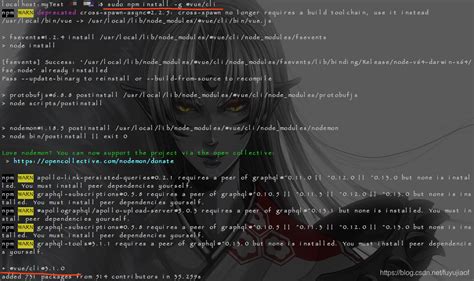 vue cli 3（一）——从卸载vue cli 2开始搭建新vue项目并同时使用vue cli 2 mac卸载vue2安装vue3 csdn博客