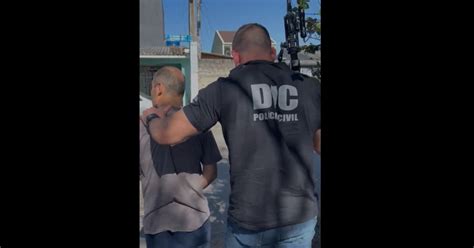VÍDEO Homem acusado de roubar carreta carga de soja em Joinville