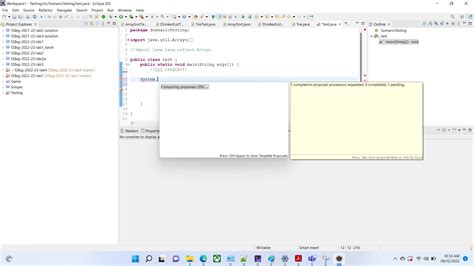 Javadoc My Java Autocomplete Methods Do Not Appear After Putting Dot