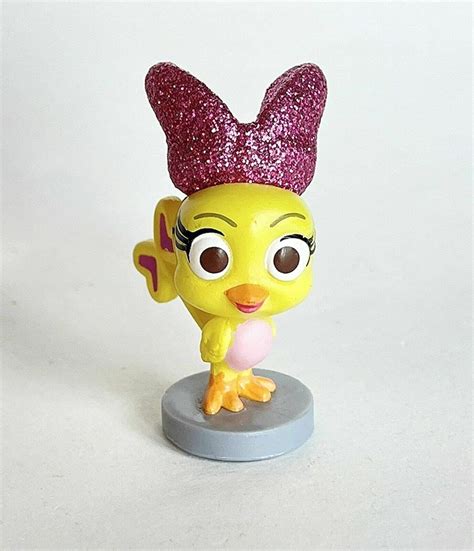 Cuckoo Loca Yellow Bird Pvc Cake Topper Minnie Mouse Happy Etsy