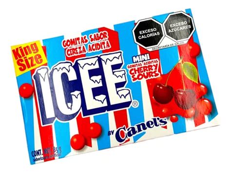 Mini Gomitas Acidas King Size Canel S Icee Sabor Cereza G Mercadolibre