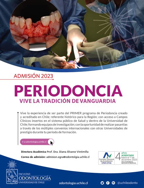 Título de Profesional Especialista en Periodoncia Facultad de