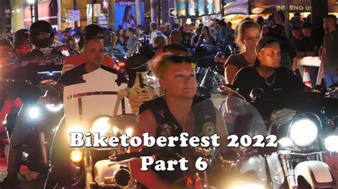 Biketoberfest Daytona Beach Florida Part Youtube