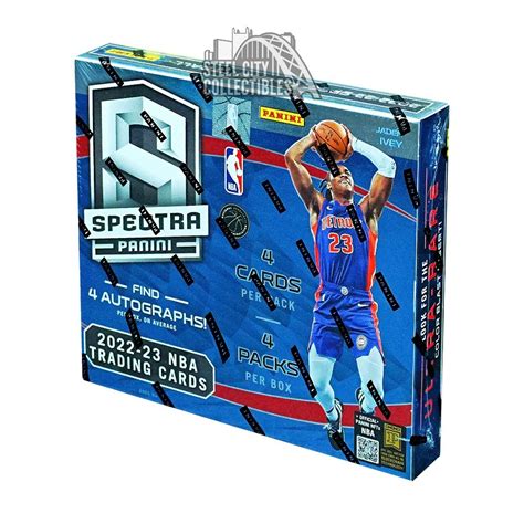 2022 23 Panini Spectra Basketball Hobby Box Steel City Collectibles