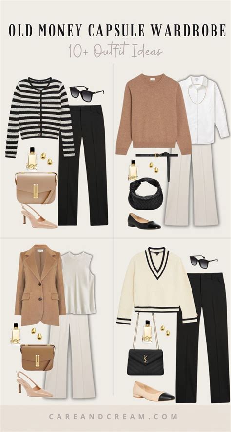 Old Money Capsule Wardrobe Essentials Outfit Ideas In 2024 Capsule
