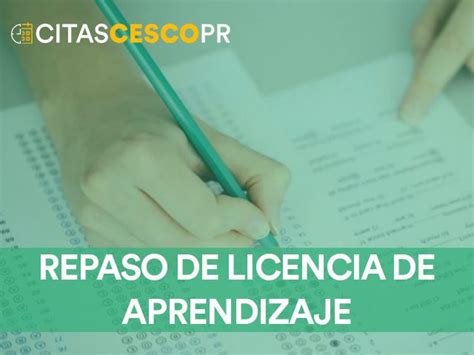 Repaso de licencia de aprendizaje 2024Los mejores métodos AQUÍ
