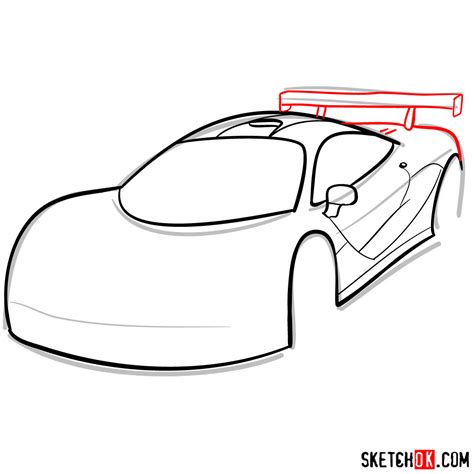 How To Draw The Legendary Mclaren F A Step By Step Tutorial