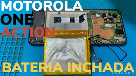 Motorola One Action Tampa Traseira Descolando Bateria Inchada Como