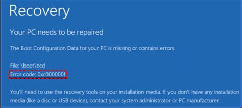 Full Guide How To Fix Boot BCD 0xC000000F In Windows 10