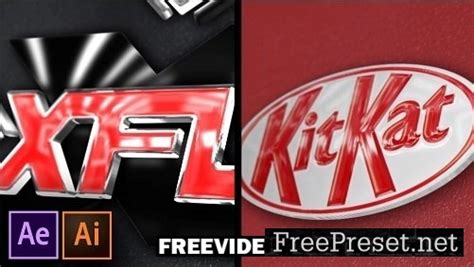Glossy Logo Animation In After Effects