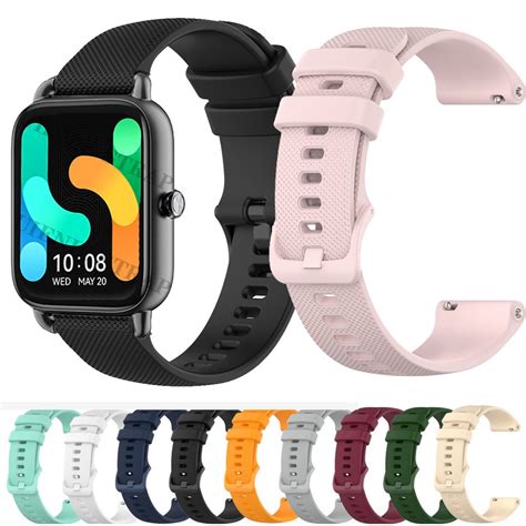 Pulseira De 20mm 22mm Para Haylou RS4 RS4 Plus RT2 GST LS09B RS3 LS04