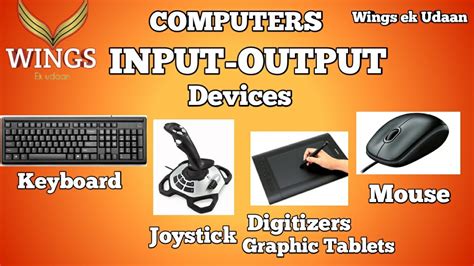 Lec 10 Input And Output Devices Keyboard Mouse Joystick Digitizers II