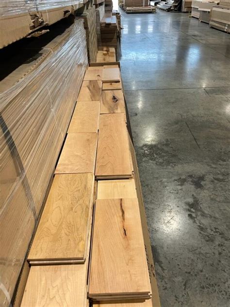 Hardwood Canadian Hard Maple Charactere X Natural Mat