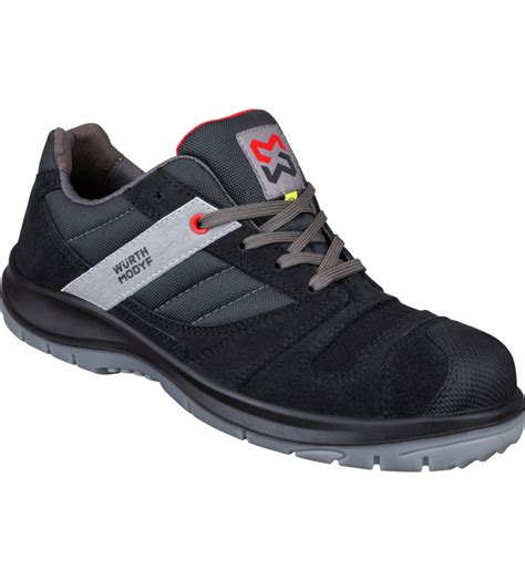Chaussures de sécurité sans métal et respirantes S3 ESD noires
