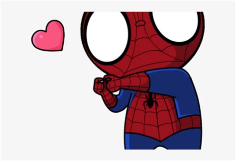 Spider Man Clipart Chibi Spiderman Chibi Transparent PNG 640x480