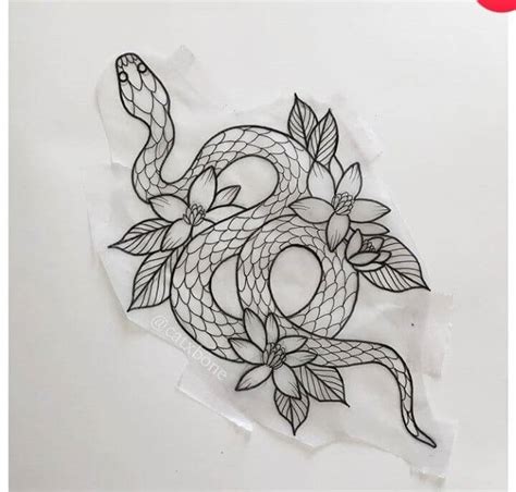21 Realistic Snake Tattoo Drawing Ideas PetPress