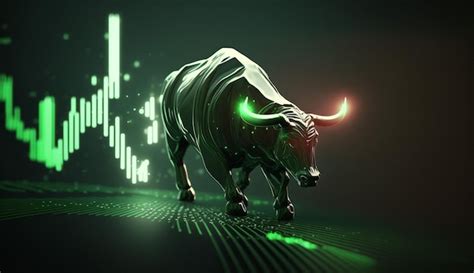 Premium Photo Bull Run Stock Market Trading Investment Up Trend Of