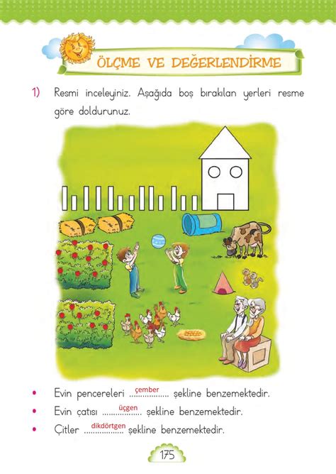 1 Sınıf Matematik MHG Yayınları Sayfa 175 Cevapları
