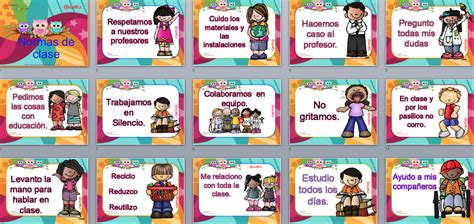 Carteles Con Normas De Convivencia Para Todas Las Etapas Decoramos