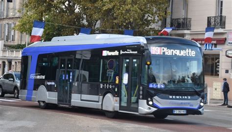 Les Autobus Heuliez Gx Linium Hybrides Du Reseau Mistral De Toulon