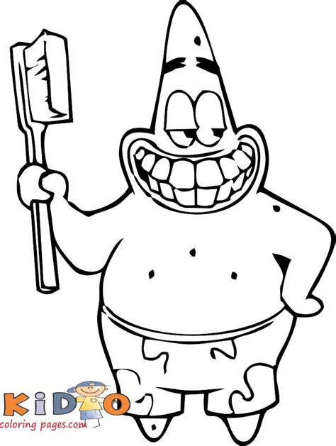 Spongebob Sandy Cheeks Coloring Pages