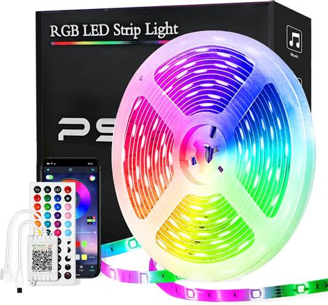 Ruban LED 15M Bluetooth RGB 24V Bande Lumineuse LED RGB avec Contrôle